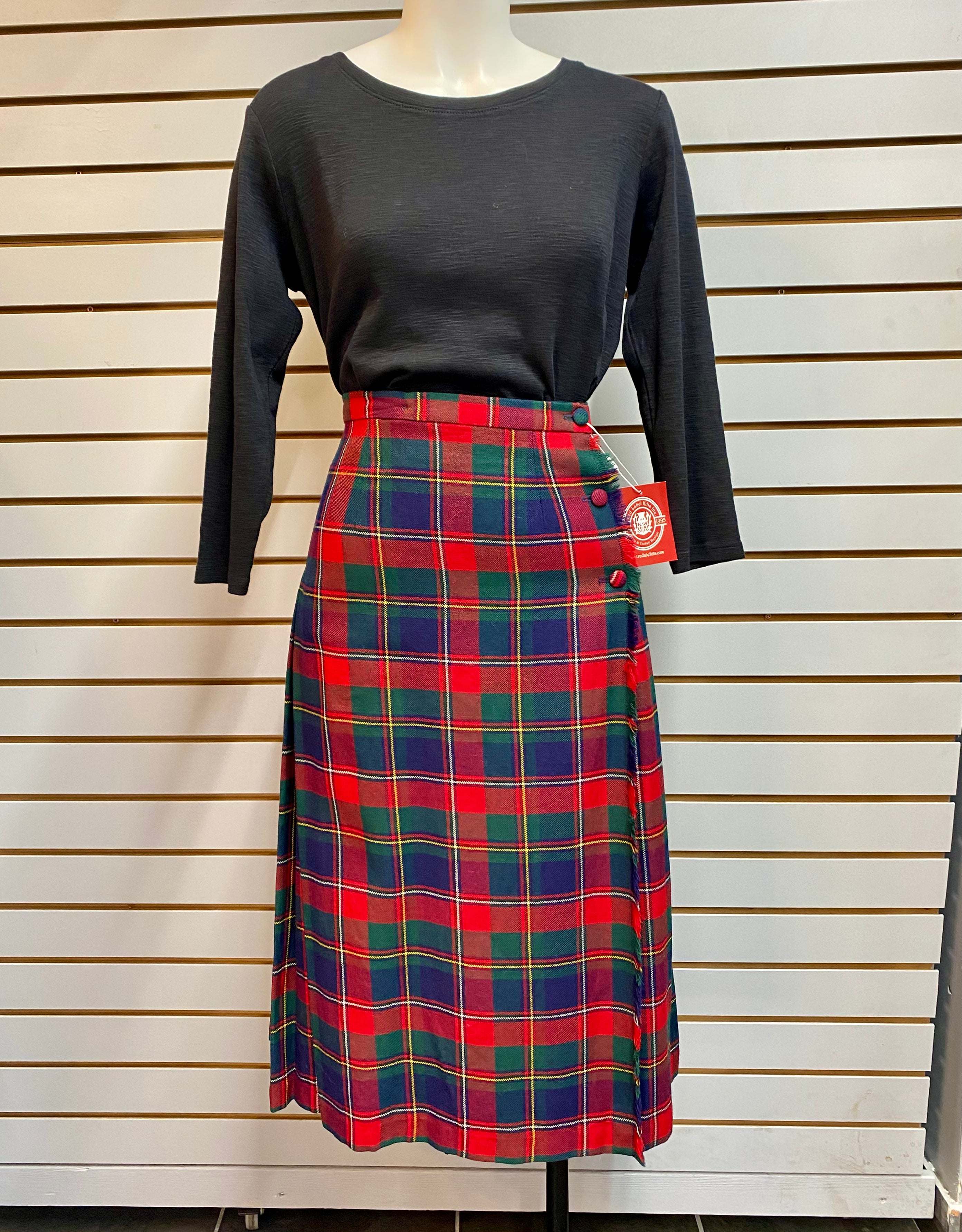 70s Bonda Quebec Tartan Kilt – Red Label Kilts Inc